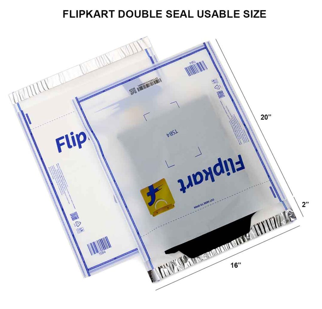Flipkart Transparent Barcode Polybag TSB-4 | Buy Now